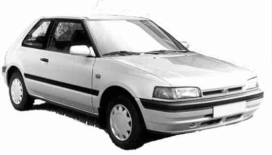 Tilhengerfeste - Mazda 323 BG F. Årg 09/1989 - 01/1994