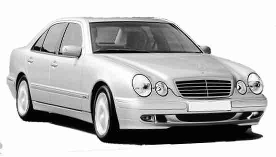 Køb anhængertræk til Mercedes E-klasse type 210 sedan