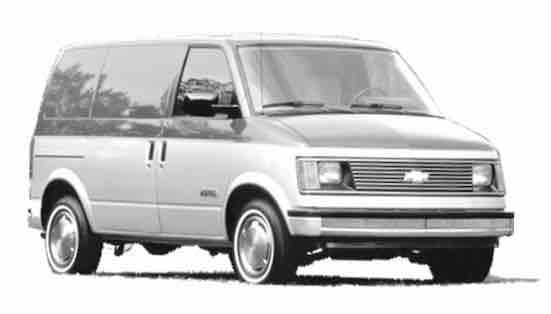 Chevrolet Astro Van årg. 01/1987 - 01/1994 | Trækkrog