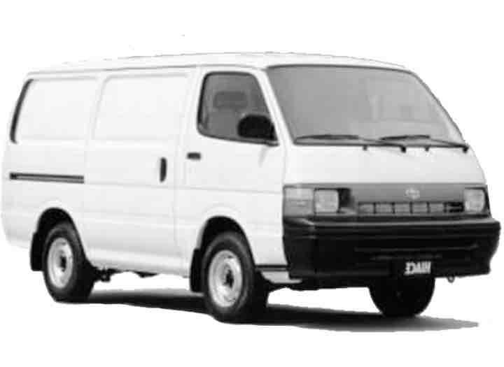 Anhængertræk - Toyota HI-ACE 2500 KG. Årg 11/1995